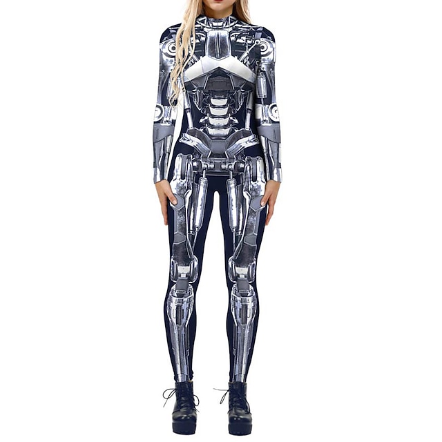 Carnival Costume Full Body Suit 2026 Skeleton Skull Carnival Cosplay ...