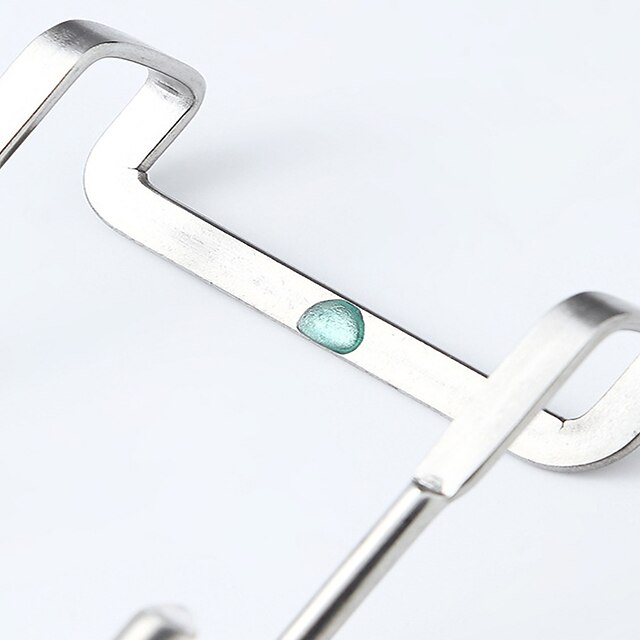 Stainless Steel Bedside Cabinet Door Hook Dormitory Double Hook S ...