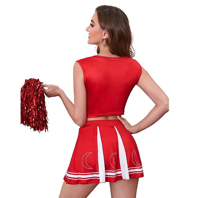 Cheerleader Sexy Costume Cosplay Costume Mini Skirt Uniform Womens For