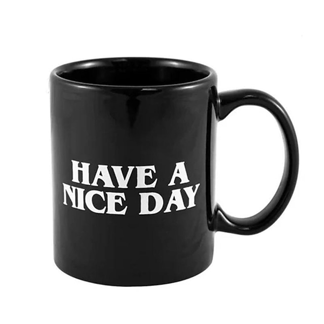 Creative Mug Have a Nice Day Coffee Mug Middle Finger Funny Cup for ...
