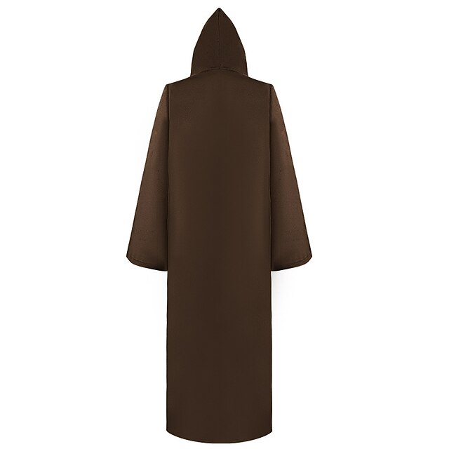 Obi-Wan Kenobi Anakin Skywalker Jedi Knight Cosplay Costume Hooded ...