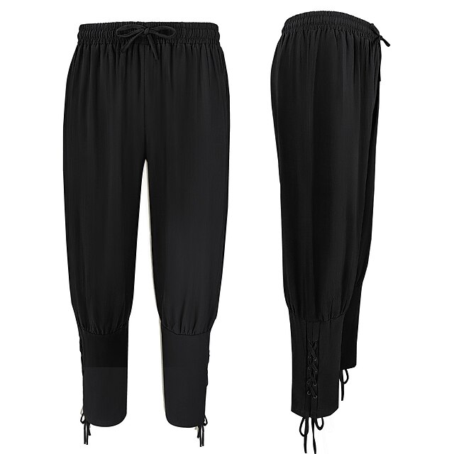 Retro Vintage Medieval 17th Century Masquerade Pirate Pants Knight ...