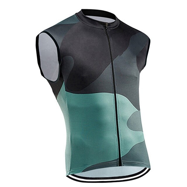 Men's Women's Cycling Vest Graphic Sleeveless Bike Top with 3 Rear ...