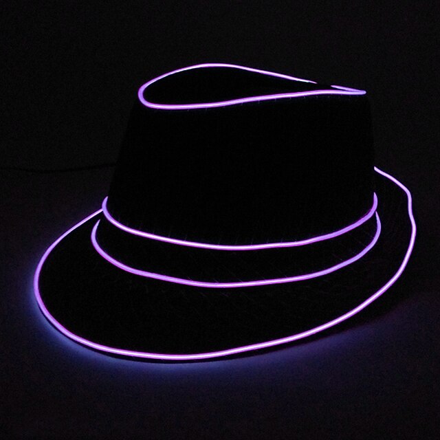 Luminous Hat Gentleman Performance Hat LED Glow Top Hat Party Gift ...