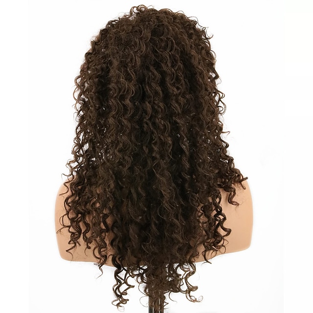 Bellatrix Lestrange Wig Women's Dark Brown Long Wavy Curly Hair ...