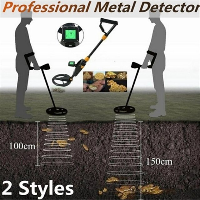Hunt Treasure Metal Detector Handheld Metal Detector Bounty Hunter ...