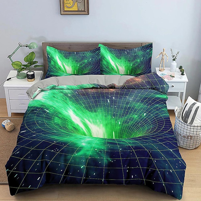 3D Bedding Vortex print Print Duvet Cover Queen King Size Bedding Sets ...