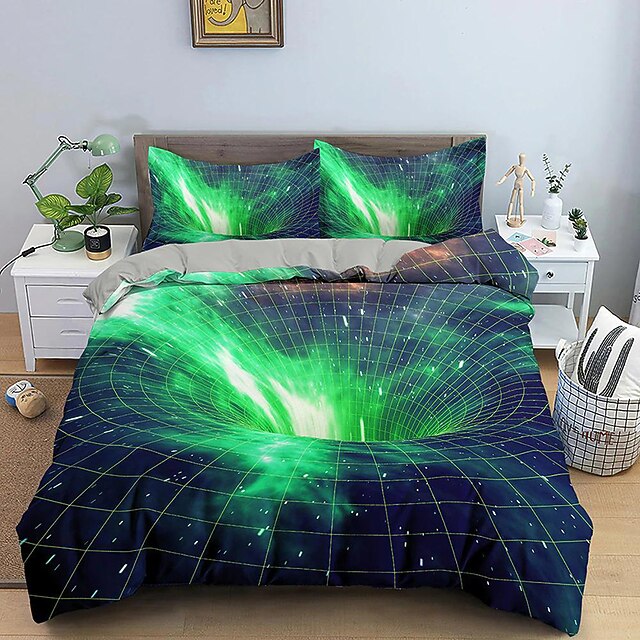 3D Bedding Vortex print Print Duvet Cover Queen King Size Bedding Sets ...