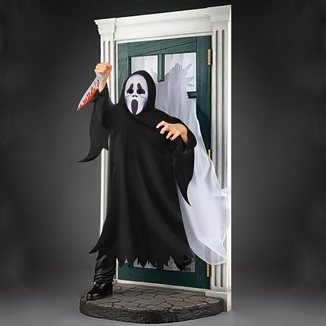 Ghostface Cosplay Costume Masquerade Kid's Boys Girls' Cosplay Party ...
