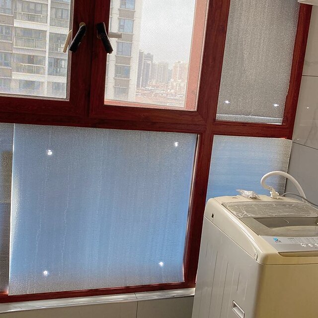 Window Sun Shade Film Home Sunshade Protector Pad Aluminum Foil Anti-UV ...