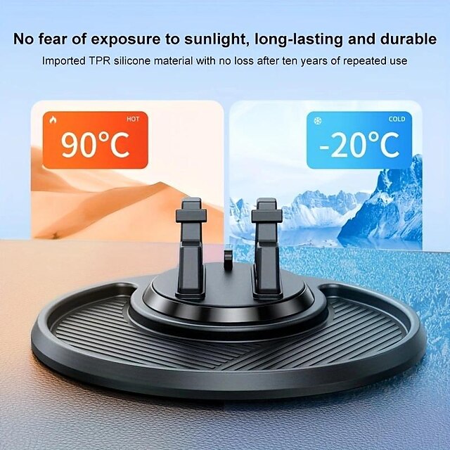 Universal Car Silicone Phone Holder Auto GPS Dashboard Bracket ...