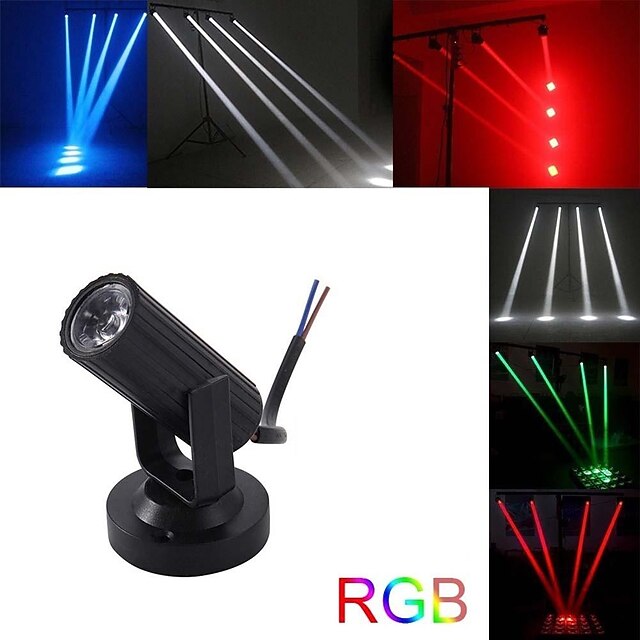 Mini Beam Light Laser Projector LED Spotlight Stage Effect Light KTV ...