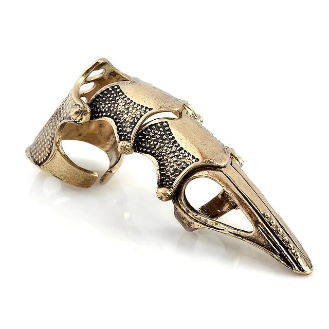 Gothic Punk Spike Armor Rings: Add Edge to Your Look with Hinged ...