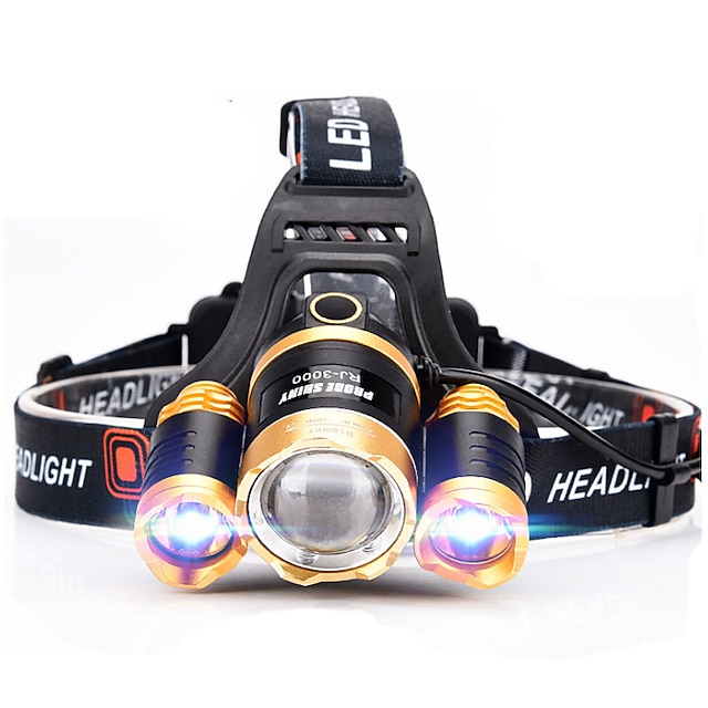 Pathfinder IR Sensor LED Headlight Headlamp Head Flashlight Torch ...