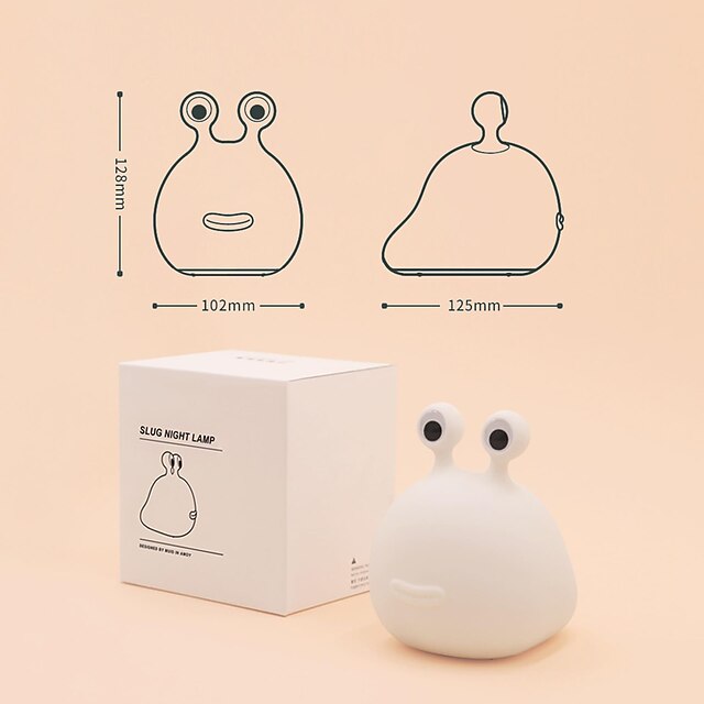 Slug Bug Light Slug Night Light Dont Bug Slug USB Rechargeable Silicone ...