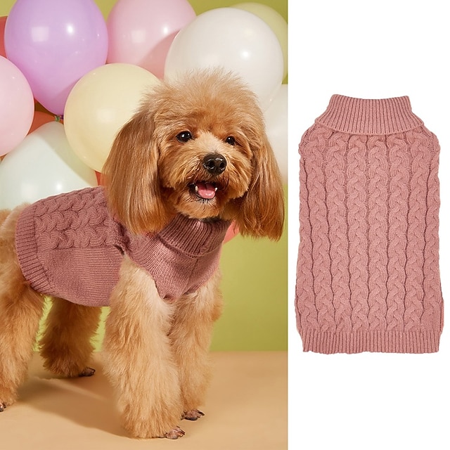 Dog Cat Sweater Jumper Fashion Cool Winter Breathable Soft Washable ...