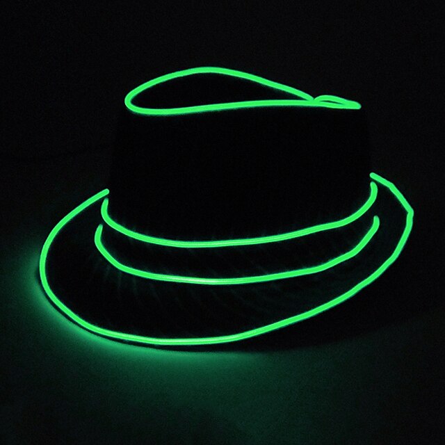 Luminous Hat Gentleman Performance Hat LED Glow Top Hat Party Gift ...