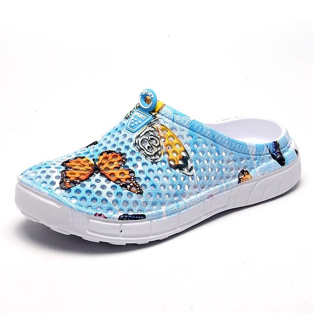 Women's Breathable Mesh Slip-On Water Shoes – Lightweight Butterfly ...