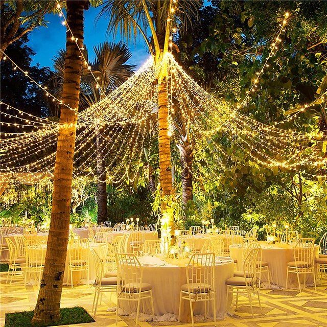 LED Fairy String Light 100M 800Leds 50M 400Leds 8 Modes Waterproof ...