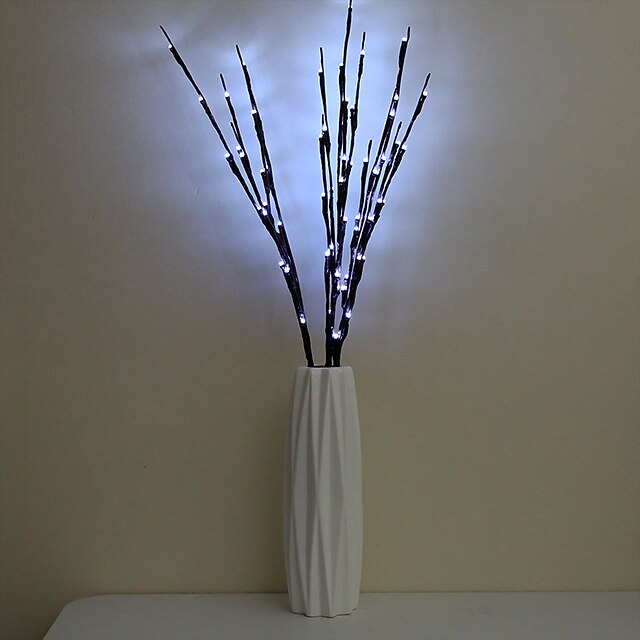 Warm White Led Branch Light, Battery Operated Lighted Branches Vase ...
