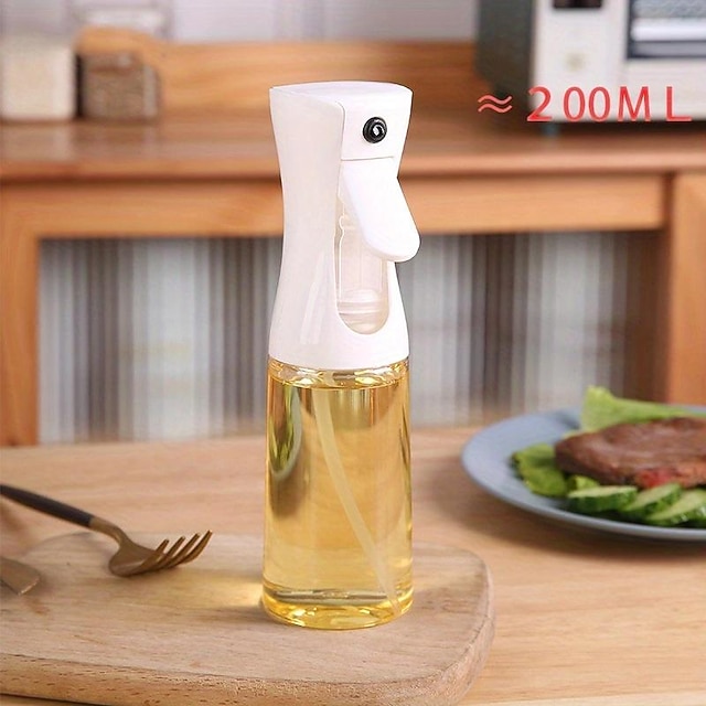 1pc, Baking Oil Sprayer Bottle, Cooking Oil Dispenser, 200ML/300Ml PET ...