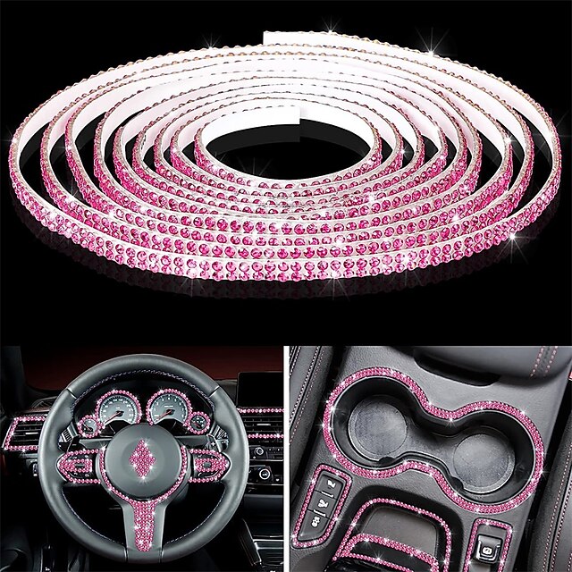 StarFire 5M Bling Car Trim Self Adhesive Bling Car Interior Exterior ...
