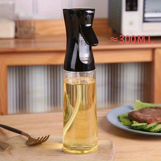 1pc, Baking Oil Sprayer Bottle, Cooking Oil Dispenser, 200ML/300Ml PET ...