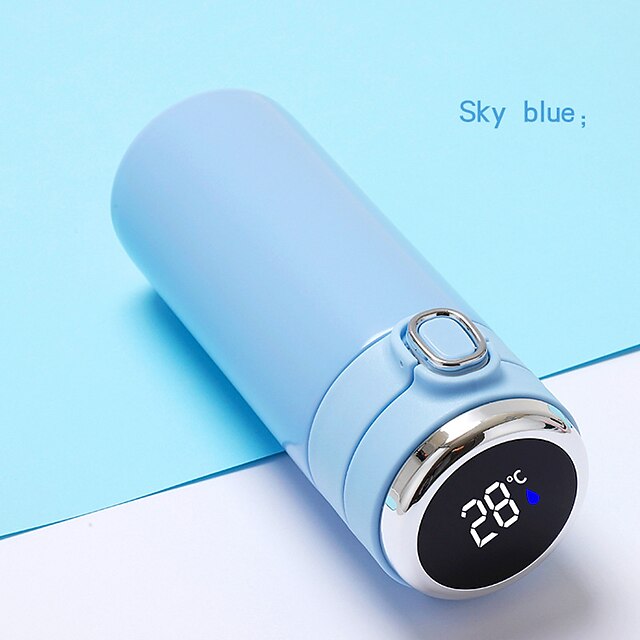Smart Thermos Mug Mini Stainless Steel Thermos Cup Portable Leak Proof ...