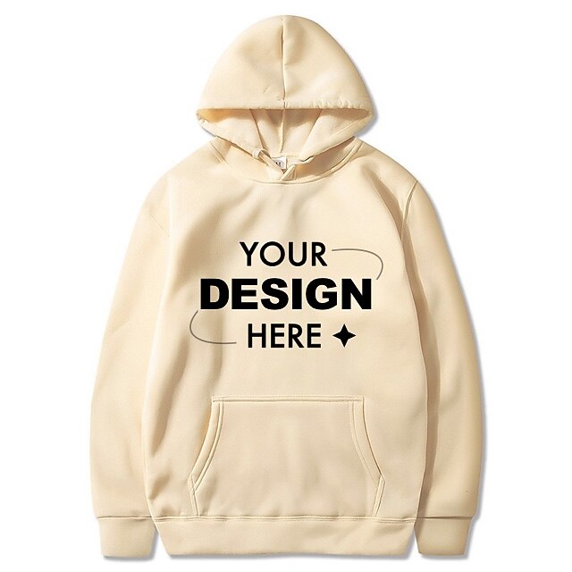 Unisex Custom Hoodies, Custom Photo/Text/Logo Hoodie, Personalized ...