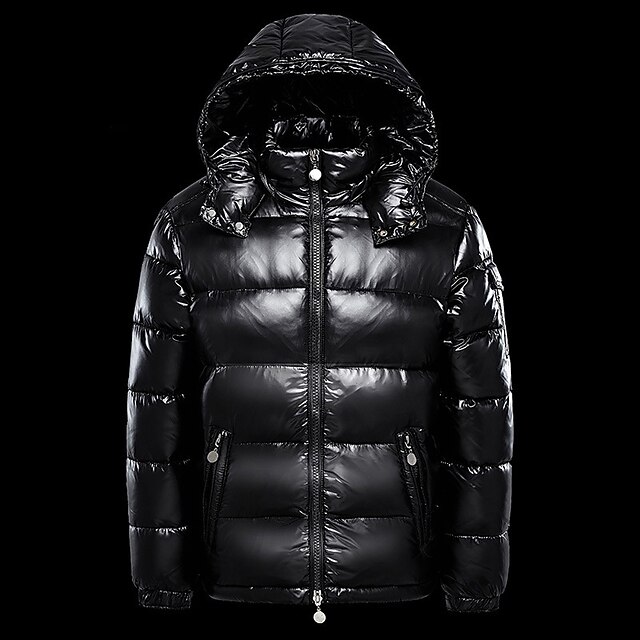 Men's Winter Jacket Down Jacket Puffer Jacket Hoodie Jacket Hooded ...