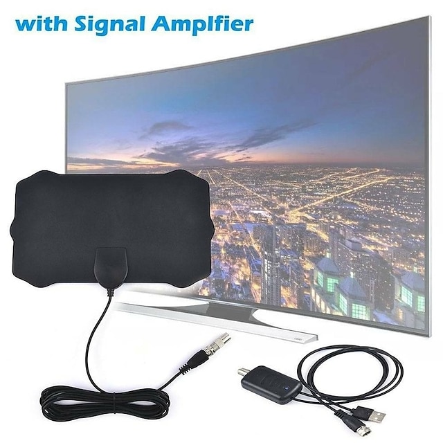 5000 Miles Range HDTV Antenna 4K HD Indoor Digital TV Aerial Signal ...