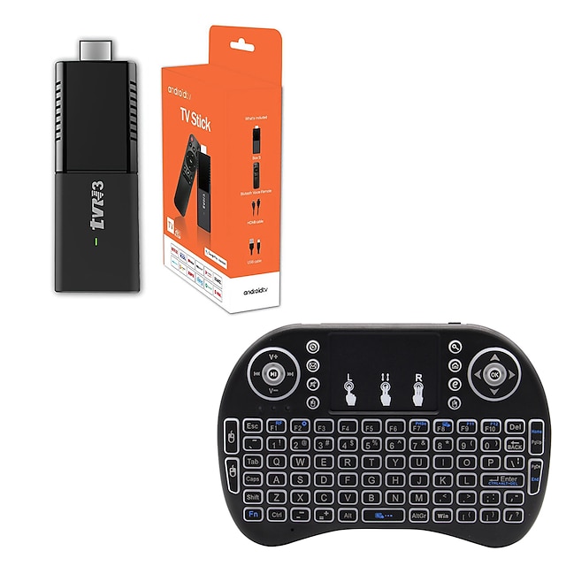 TV Smart Stick 1080P 4K Android 10 2GB RAM 8GB ROM Wifi HDMI compatible ...