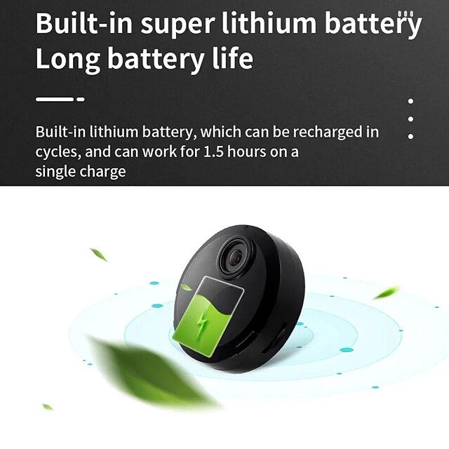 HDQ15 Mini Camera Surveillance IP Wifi HD 1080P Night Vision Remote ...