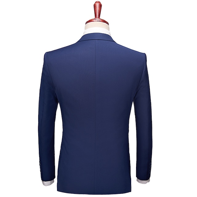 Men's Set Suits Blazer Business Formal Evening Wedding Party Top ...