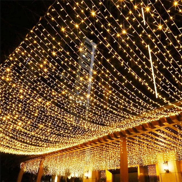 LED Fairy String Light 100M 800Leds 50M 400Leds 8 Modes Waterproof ...