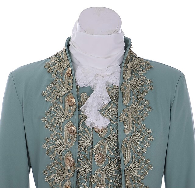 Rococo Baroque Victorian Outfits Men's Halloween Performance Party ...