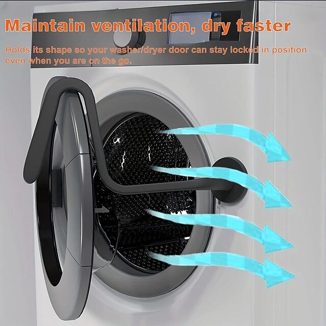 Magnetic Front Load Washer Door Prop - Keep Your Washer Door Open and ...