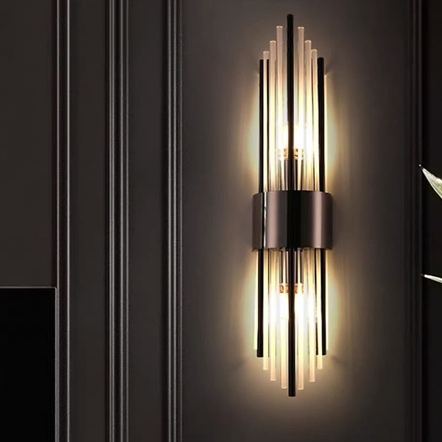 LED Wall Light Crystal Modern Wall Lamp Wall Sconces Bedroom Dining ...
