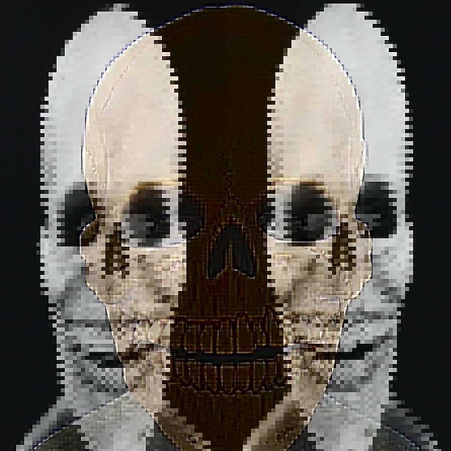 Full Head Skull Mask with Movable Jaw Halloween Scary Mask Head ...