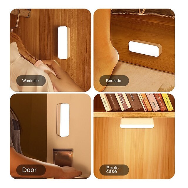 Wall-Mounted Reading Light Stick On Bunk Bed Lamp Light Magnetic ...