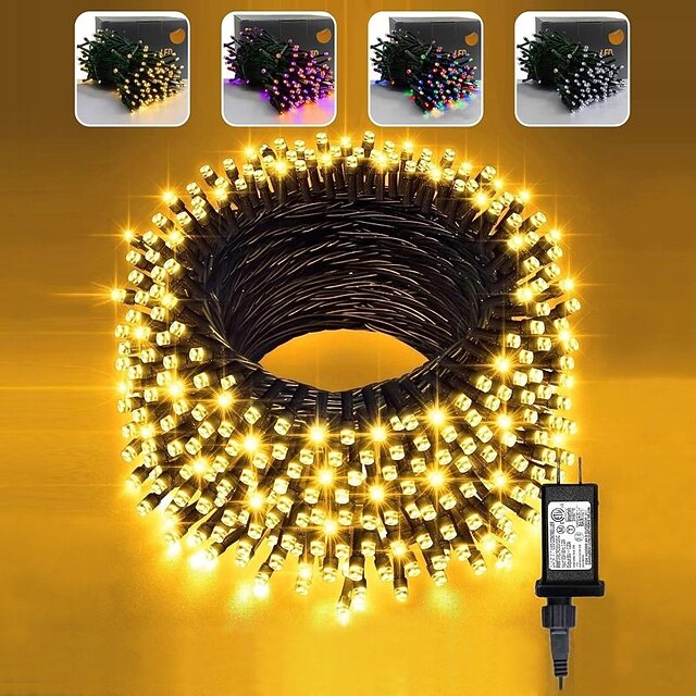 Low Voltage Safety 8-function Light String Christmas Halloween ...