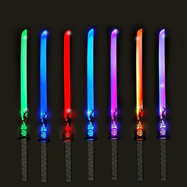 82.5cm long Samurai Shining Flash Stick Colorful Flash Combat Sound ...