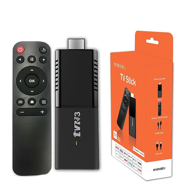TV Smart Stick 1080P 4K Android 10 2GB RAM 8GB ROM Wifi HDMI compatible ...