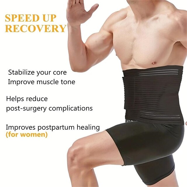 Abdominal Support Belt For Men And Women - Post Surgery And Postpartum ...