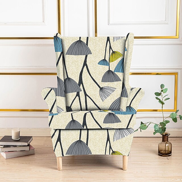 Spandex Armchair Cover for Strandmon Chair, anti-Scratch Stretch ...
