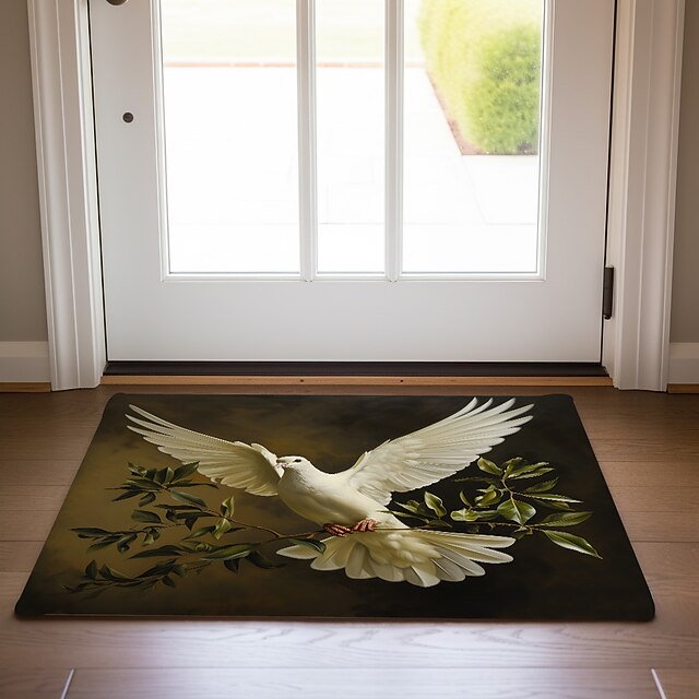 Peace Dove Doormat Floor Mats Washable Rugs Kitchen Mat Boho Non-Slip ...