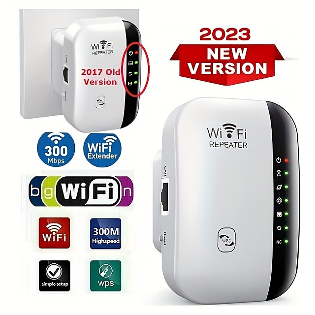 WiFi Extender 2023 Newest Generation WiFi Booster Coverage Up To 2640 ...