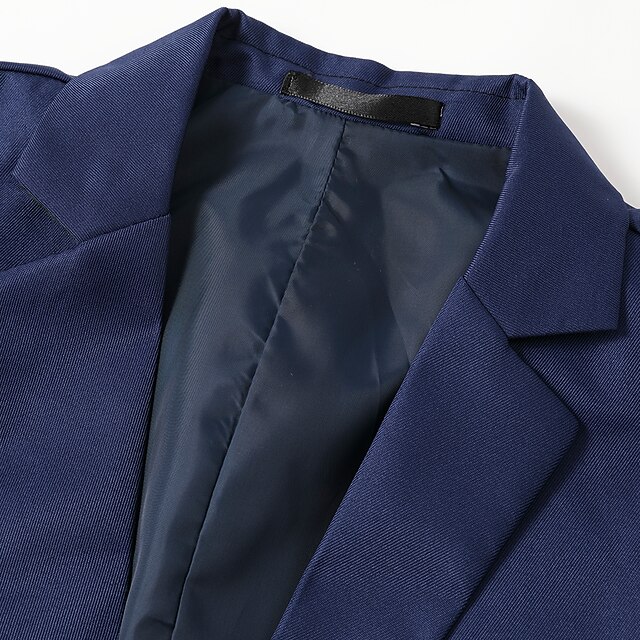 Men's Set Suits Blazer Business Formal Evening Wedding Party Top ...