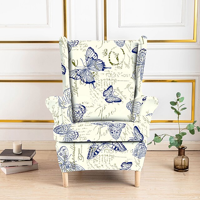 Spandex Armchair Cover for Strandmon Chair, anti-Scratch Stretch ...