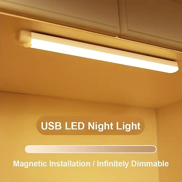 Under Cabinet Light Wireless Motion Sensor LED Light Bar LED Long Sense ...